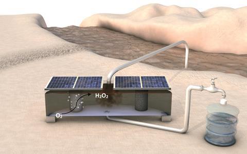 Hydrogen peroxide generator could provide millions with clean water ...
