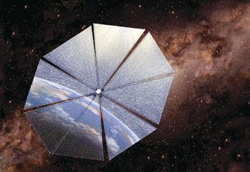 Hoisting the solar sail | Feature | Chemistry World