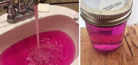 Potassium permanganate turns Canadian town's water pink | News ...